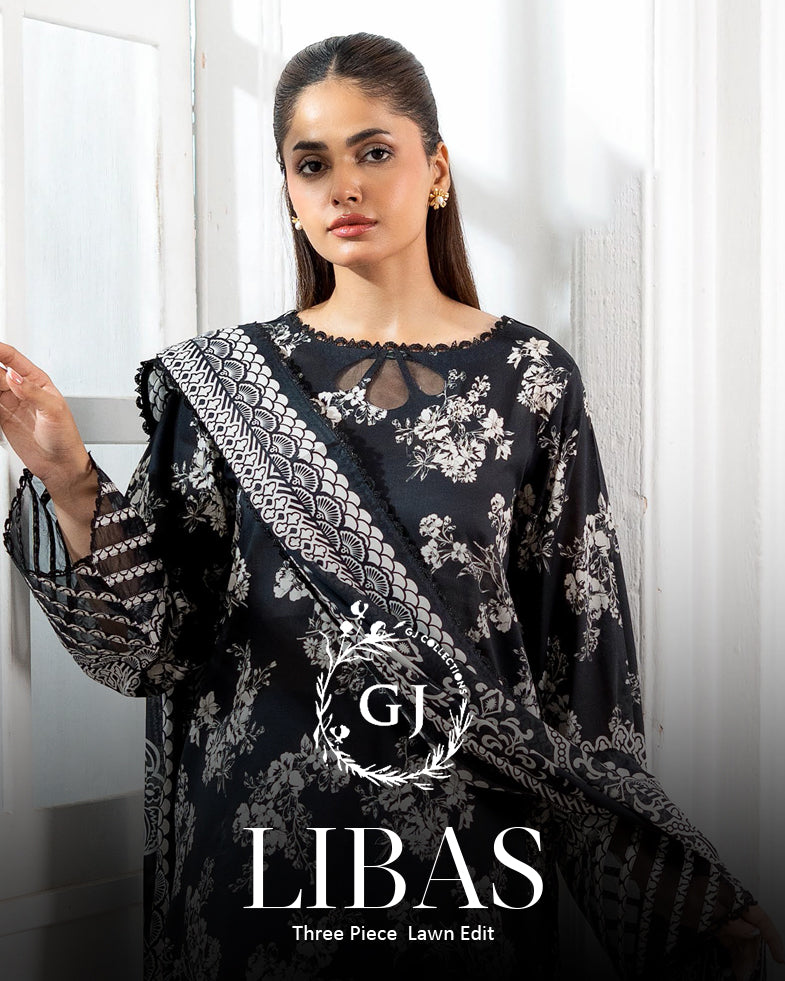 Libas by GJ Collections – Three Piece Lawn Edit Vol 1 – Shabz Studio