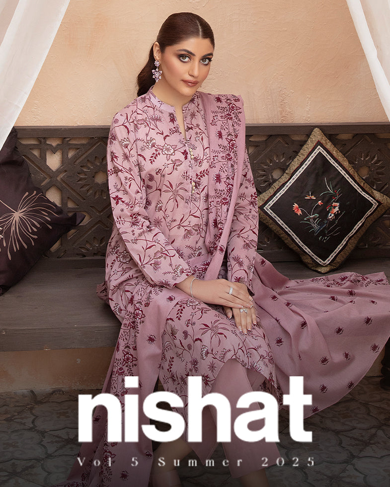 Nishat Lawn 2025 Collection | Nishat Unstitched Collection – Shabz Studio